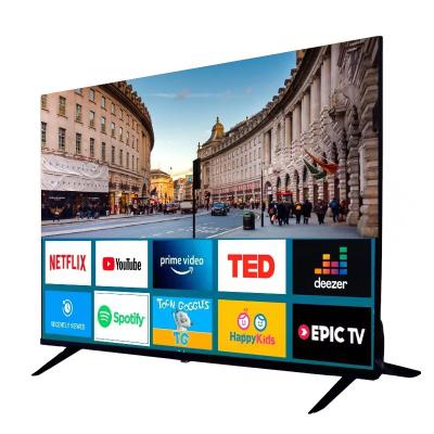 China Custom 32-65 Inch 4K Smart Android LED LCD TV with 60Hz Refresh Rate for sale