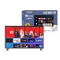 China 55 Inch 4K UHD Android Smart LED Television HDR10 Plus Dolby Vision 3840x2160 for sale