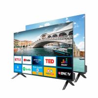 China Frameless LED Smart TV 32 to 75 Inch 4K UHD Android Television 3840x2160 for sale