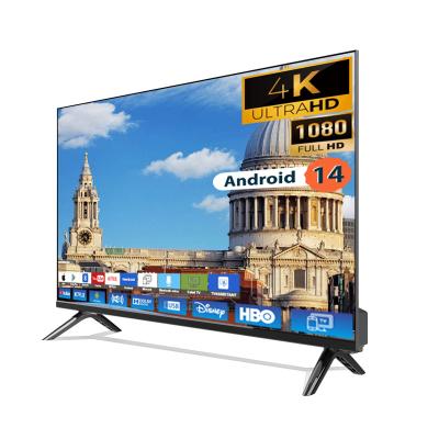 China 65 75 Inch Frameless 4K UHD Smart TV Android LED QLED with 3840x2160 Resolution for sale