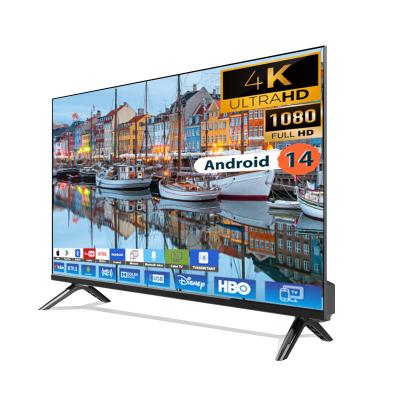 China 55 Inch 4K UHD Frameless Smart TV Android 11.0 60Hz Dolby Digital Plus for sale