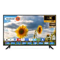 China Manufacturer Smart TV 32 40 43 50 55 65 Inch LED Television Android WiFi 4K UHD for sale