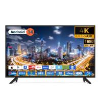 China 4K LED Android Smart TV 32 to 55 Inch Flat Screen HD Television 3840x2160 for sale