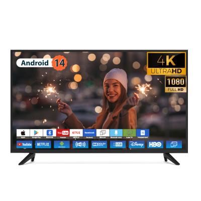 China 32-65 Inch UHD Android Smart TV 4K Television OEM Factory Direct for sale