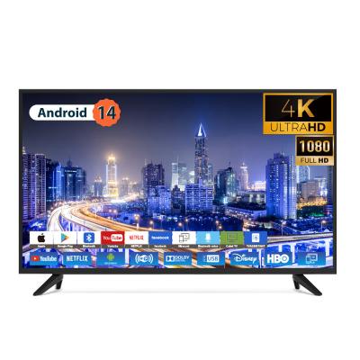 China Frameless 65 Inch 4K UHD Android Smart TV 3840x2160 60Hz Dolby Digital Plus for sale