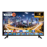 China 43 Inch 4K UHD Smart TV Android Tizen System WiFi Bluetooth 60Hz Bezel-less Design for sale
