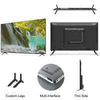 China Smart LED TV 4K Ultra HD 55 Inch with Dolby Audio Home Hotel for sale