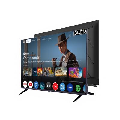 China Smart 4K 50 Inch Google QLED TV FHD Resolution 190cd Brightness Frame Style for sale