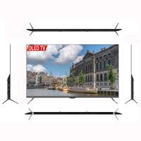 China 32 to 65 Inch Smart OLED TV 4K Android LCD TV Customizable Flat Screen Television for sale