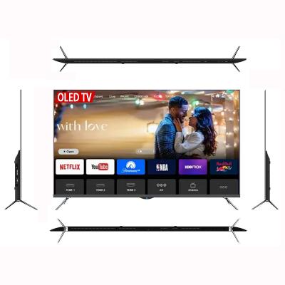 China Wholesale 32-75 Inch Smart Android 4K UHD LED TV 3840x2160 16:9 for sale