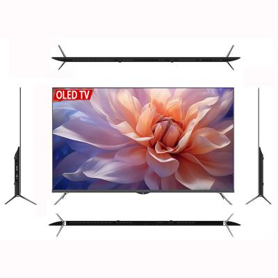 China 4K UHD LED Smart TV 32-85 Inch Frameless WiFi Bluetooth Hotel TV 3840x2160 for sale