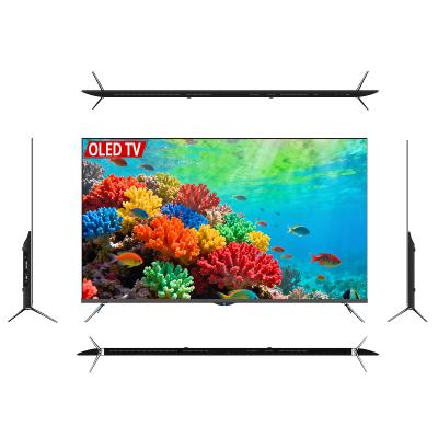 China 75 Inch 4K UHD Smart LED TV Android WiFi OLED Television 3840x2160 for sale