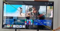 China Home Television 4K UHD Smart Android TV Flat Screen LED Television for sale