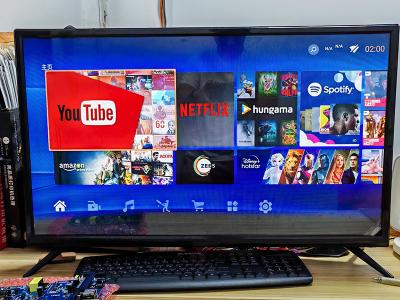 China 4K UHD Smart Home Television Frameless Google TV WIFI Bluetooth HDR LED TV for sale