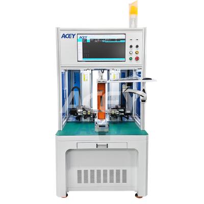 China Automatic Double-sided Battery Pack Spot Welding Machine 8000A Transistor PC Control for sale