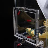 China Laboratory Desktop Vacuum Acrylic Glove Box for sale