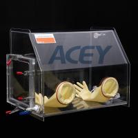 China Laboratory Desktop Vacuum Acrylic Glove Box for sale