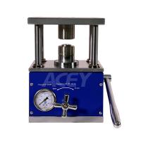 China Cr2032 Cr2025 Cr2016 Button Battery Manual Sealing Crimping Machine For Coin Cell for sale