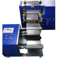 China Hydraulic Manual Rolling Roller Press Electrode Calendering Machine for sale