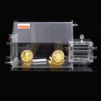 China Laboratory Benchtop Transparent Vacuum Acrylic Glove Box for sale