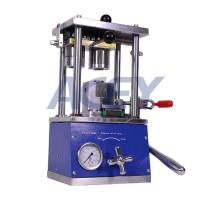 China Manual Cylindrical Battery Packaging Sealing Machine for sale