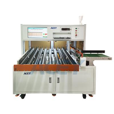 China Automatic Prismatic Lithium Cell Sorting Machine 8CH Battery Sorter And Tester for sale