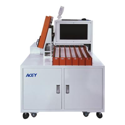 China 18650 21700 26650 32700 Automatic Lithium Cell Sorting Machine 80ppm for sale