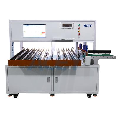 China 10 Channels Automatic Prismatic Lithium Battery Sorter And Tester For Battery Voltage IR Sorting for sale