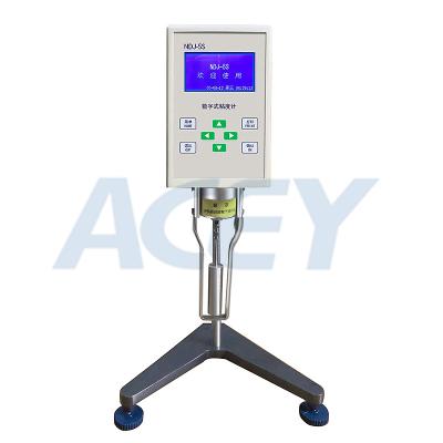 China Cheap Small NDJ Digital Display Viscometer Viscosity Meter For Cylindrical Cell for sale