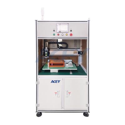 China 10000A Transistor Automatic Pneumatic Single Side Spot Welding Machine for sale