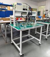 China 10000A Transistor Electric Pedal Manual Lithium Battery Pack Spot Welder Machine for sale