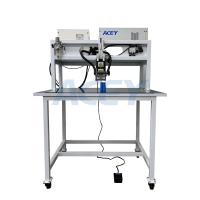 China DC 8000A Manual Gantry Spot Welder Machine For 18650 21700 26650 32700 33140 for sale