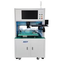 China Automatic Single Sided 10000A Transistor Lithium Ion Battery Spot Welding Machine For 32140 33140 for sale