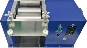 China Horizontal Electric Battery Electrode Roll Pressing Machine for sale