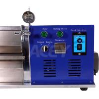 China Custom Lab Heating Electric Vertical Rolling Roller Press Machine for sale