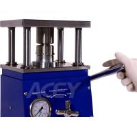 China CR2016 CR2025 CR2032 Hydraulic Button Battery Disassembly Machine for sale