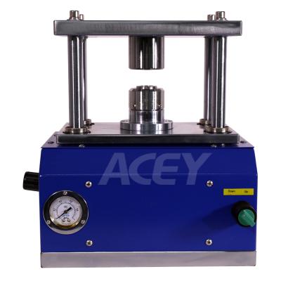 China Pneumatic Button Battery Sealer Sealing Machine For Coin Cell Making for sale