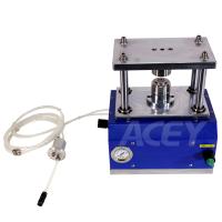 China Pneumatic Button Battery Sealer Sealing Machine For Coin Cell Making for sale