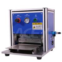 China Pneumatic Pouch Cell Aluminum Film Edge Cutting Trimming Machine for sale