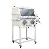 China Customized Single Side Lab Stainless Steel Vacuum Glove Box for sale