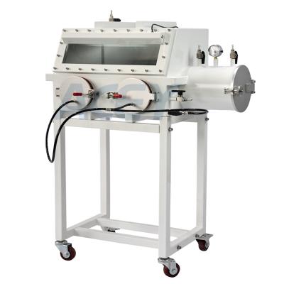 China Factory Supply Inert Gas Isolation Stainless Steel Glove Box For Polymer Battery Making for sale