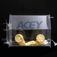 China Factory Lab Transparent Vacuum Chamber Acrylic Glove Box For University Laboratory for sale