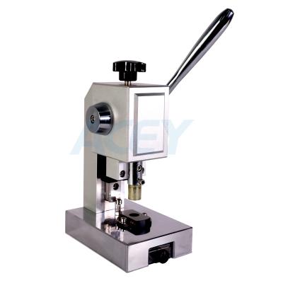China Portable Flexible Battery Material Disc Cutter Battery Electrode Punching Machine for sale