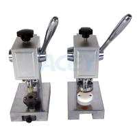 China Portable Flexible Battery Material Disc Cutter Battery Electrode Punching Machine for sale