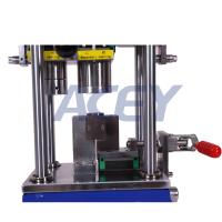 China Manual Hydraulic Cylindrical Battery Sealing Machine For Lab for sale