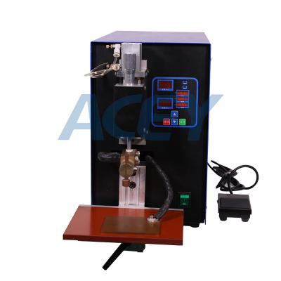 China Portable Lithium Battery Pulse Spot Welding Equipment for Cylindrical Battery Case Welding for sale