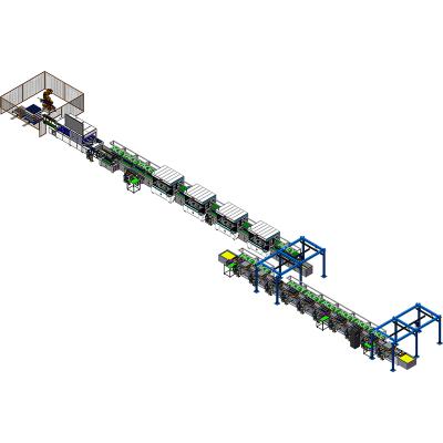 China Fully Automatic ESS Lithium-ion Battery Pack Assembly Line for sale