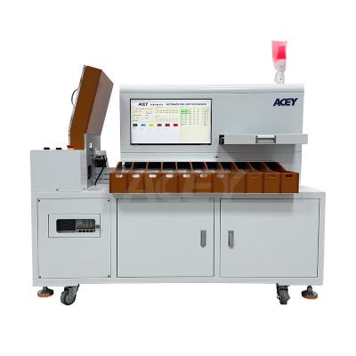 China Automatic Lithium Cell Sorting Machine For 18650 21700 26650 32700 Battery for sale