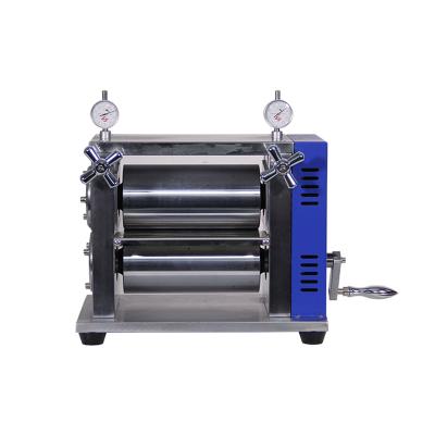 China Compact Easy Operation Manual Vertical Rolling Press Machine For Electrode Sheet Rolling for sale