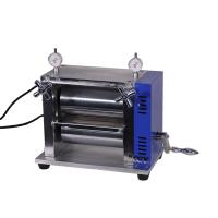 China Compact Easy Operation Manual Vertical Rolling Press Machine For Electrode Sheet Rolling for sale